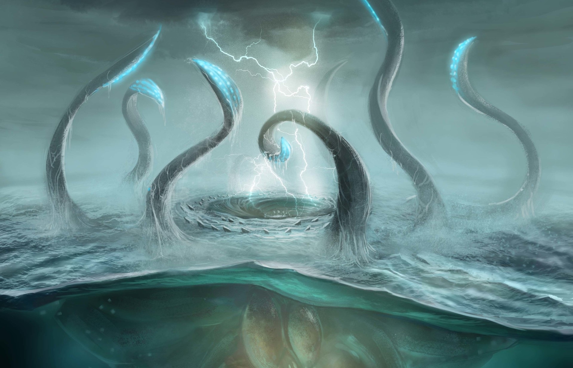 Charybde, l'avaleur de navires - Histoires Fantastiques